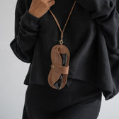 SUNNY POUCH - Matte Caramel Sunglass Carry Pouch