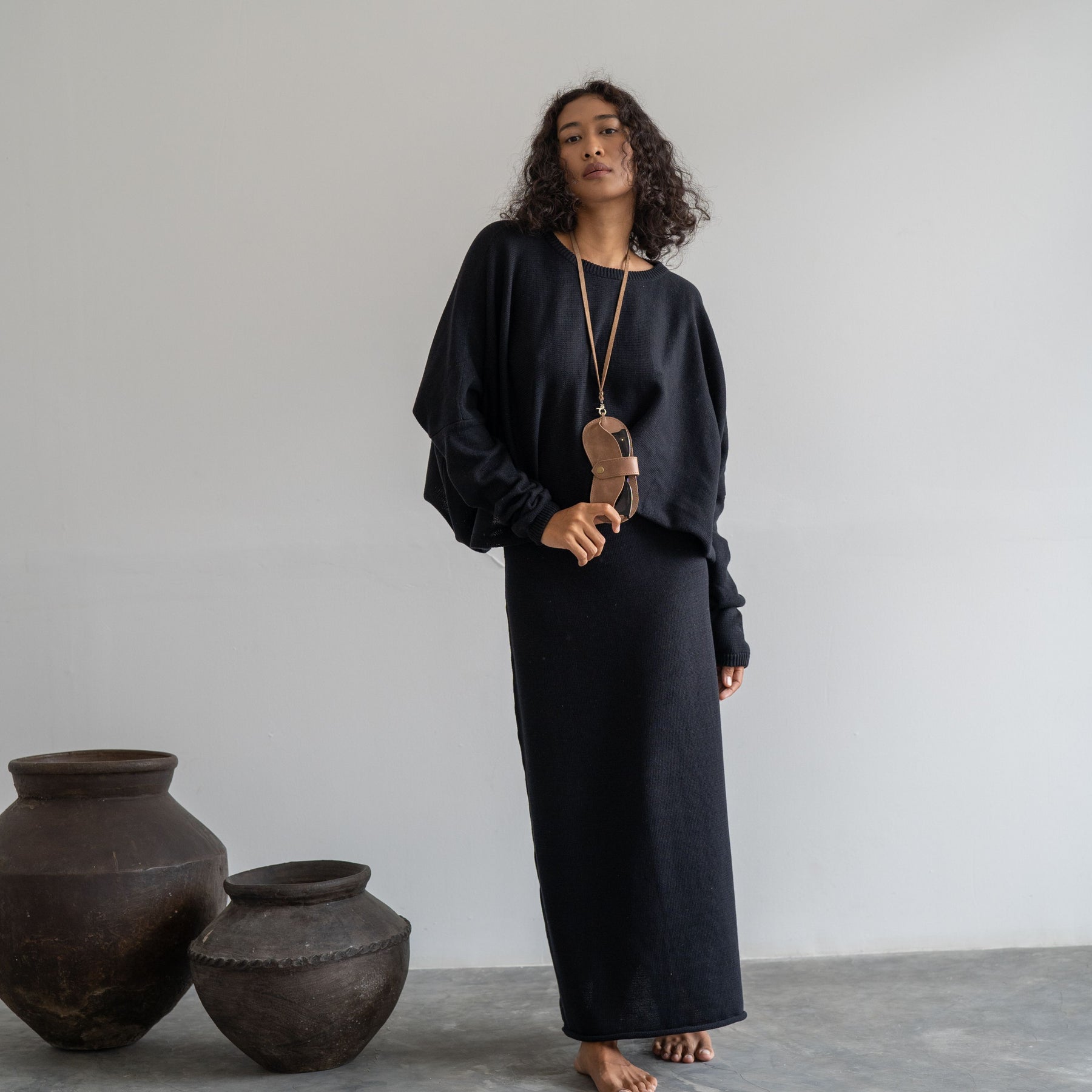 SUNNY POUCH - Matte Caramel Sunglass Carry Pouch