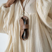 SUNNY POUCH - Matte Caramel Sunglass Carry Pouch