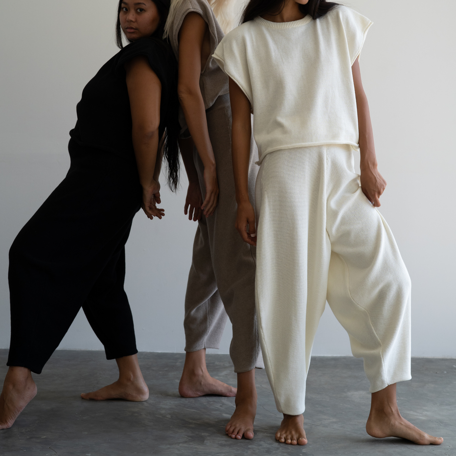 Avy and Co | ELKE Knit Volume Pant – avyandco