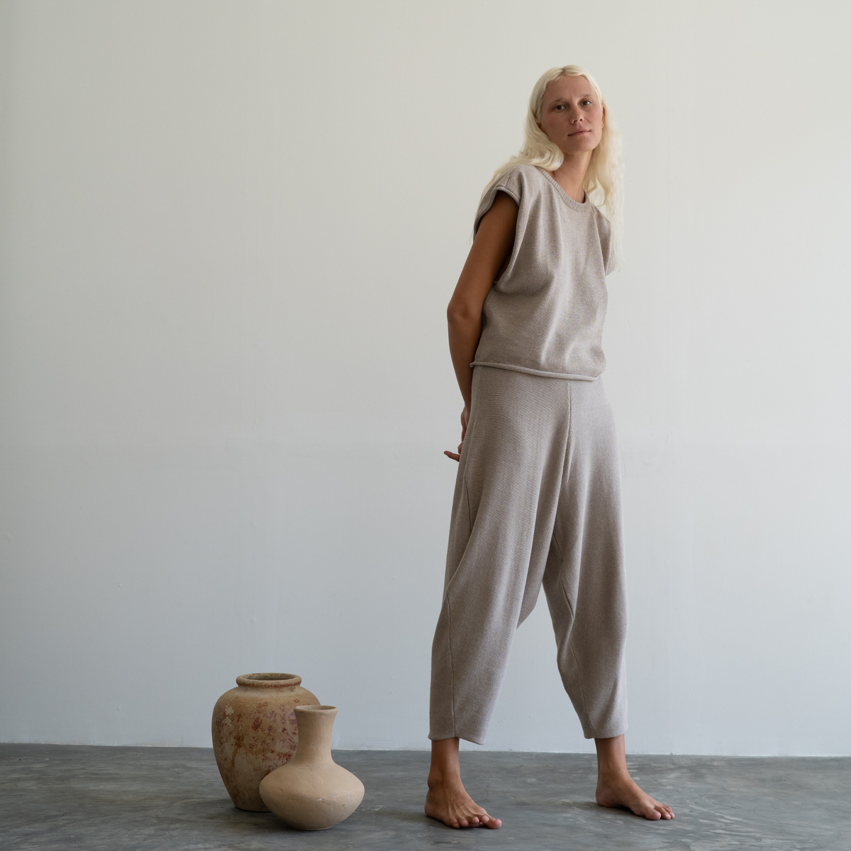 Avy and Co | ELKE Knit Volume Pant – avyandco